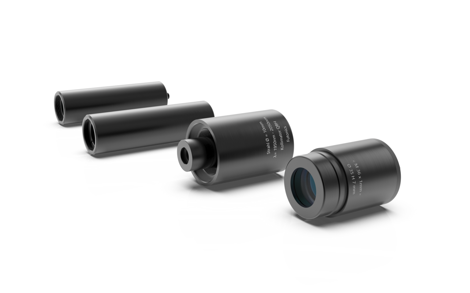 COLLIMATORS - 2-micron single mode fiber laser systems
